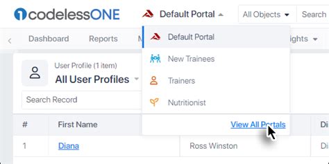 Streamlining User Experience With Portals In Codeless One Codeless One