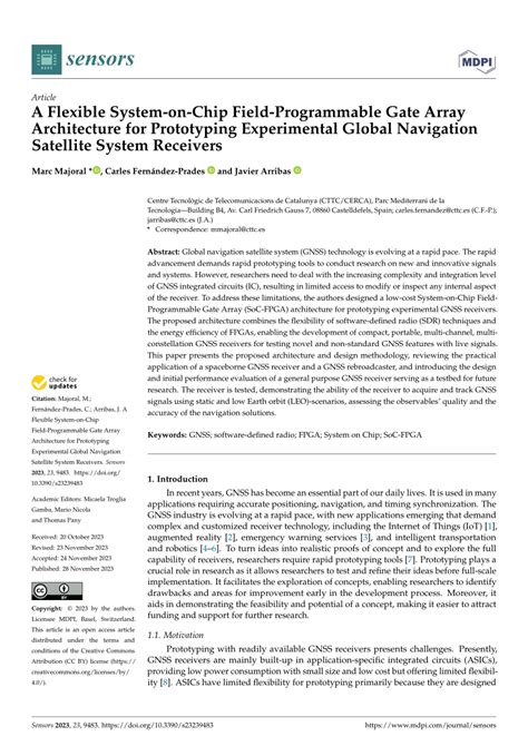 pdf a flexible system on chip field programmable gate array