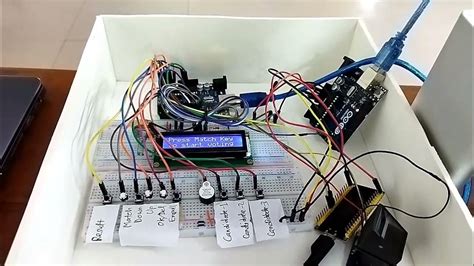 Fingerprint Based Electronic Voting Machine And Live Monitoring Using