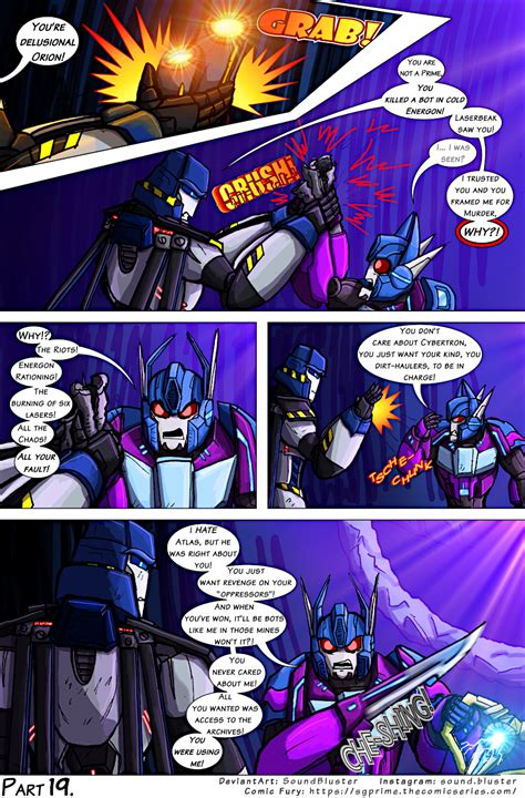 One Shall Fall Pg 17 18 Transformers Shattered Glass Prime