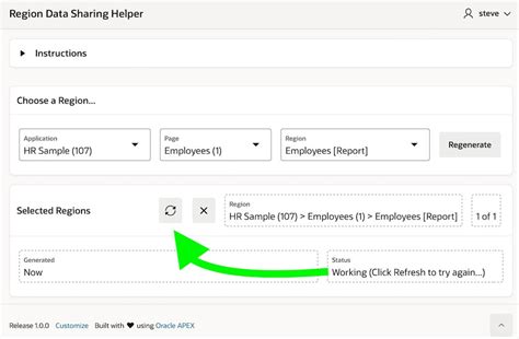 Simplify Sharing Region Data Dive Into Apex