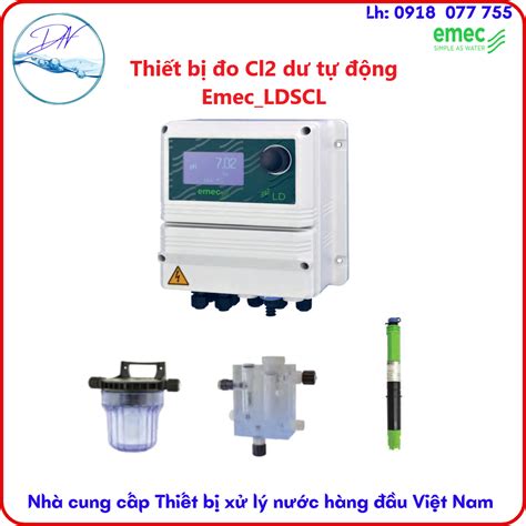 Máy đo Cl2 Dư Emec Ldscl 0 20ppm 100 Nhập Từ Italy