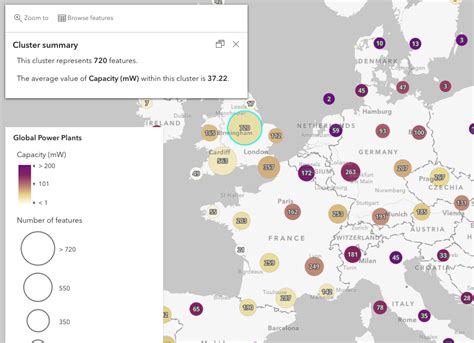 Summarize And Explore Point Clusters With Arcade In Popups
