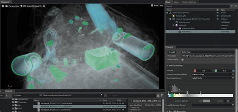 RTX Scientific IndeX Omniverse Materials And Rendering