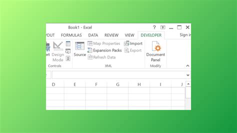 How To Enable Use Or Remove The Developer Tab In Microsoft Excel