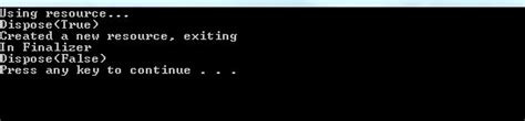 C Program To Use Dispose With Finalization Csharp Star