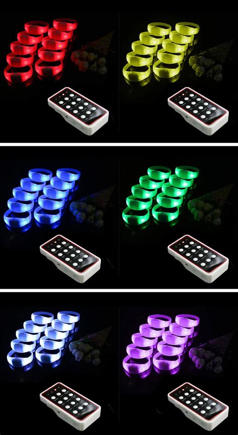 Vibration Voice Controlled Induction Button Led Luminous Bracelet