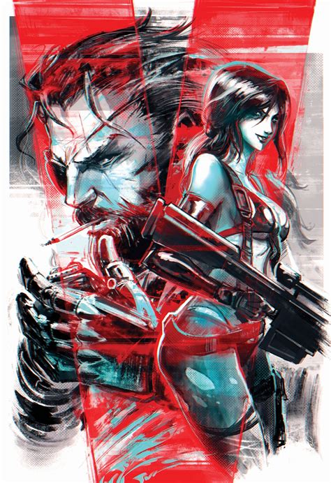 Artstation Metal Gear Solid V Fan Art Metal Gear Solid Metal