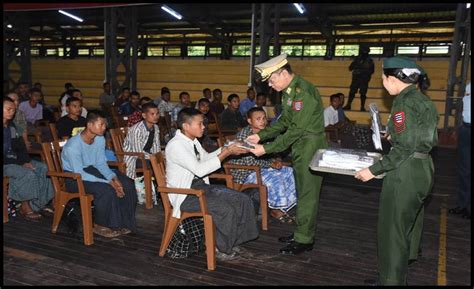 ပြည်သူ့စစ်မှုထမ်း သင်တန်းအမှတ်စဉ်၁၈သို့ တက်ရောက်မည့် နိုင်ငံ့သားကောင