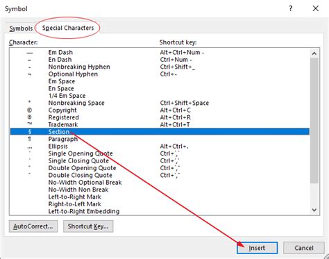 5 ways to insert the section symbol § in word or excel software