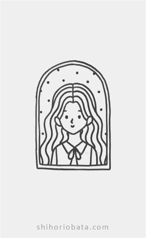Easy People Drawings Cute