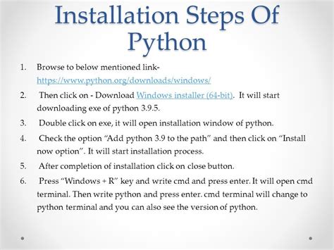 Introduction To Python Fundamentals Of Python And Environment Setup Ppt Download