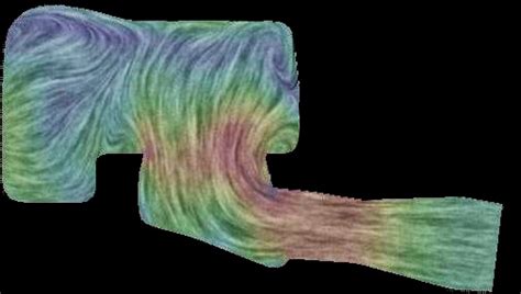 Here We See A 2d Slice Through A 3d Geometry From A Cfd Simulation Download Scientific Diagram