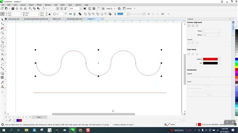 Corel Draw Tips Tricks Contour Tool Not Work And How To Fix Part YouTube
