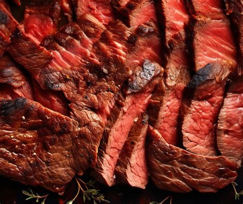 Premium Ai Image Cooked Steak Texture