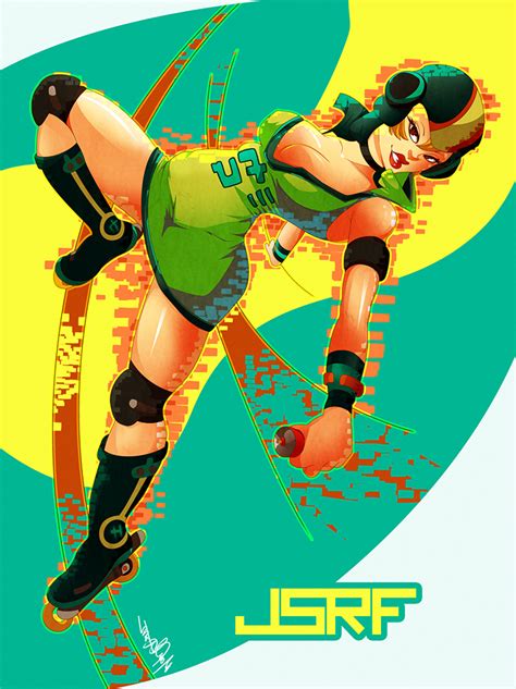Gum A Female Character On Jsrf Jet Set Radio Power Girl Cosplay