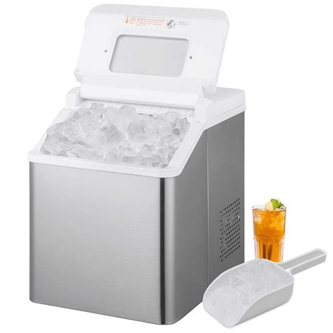 Mollie Countertop Ice Maker Machine 26lbs In 24hrs 32 Ice Cubes Ready In 20 Mins Self