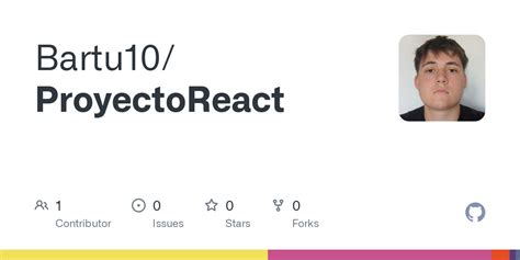 Github Bartu10proyectoreact