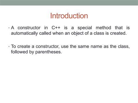 C Constructorsdestructors Operator Overloading And Type