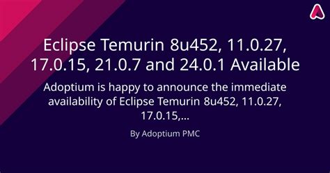 Creating Your Own Runtime Using Jlink Adoptium