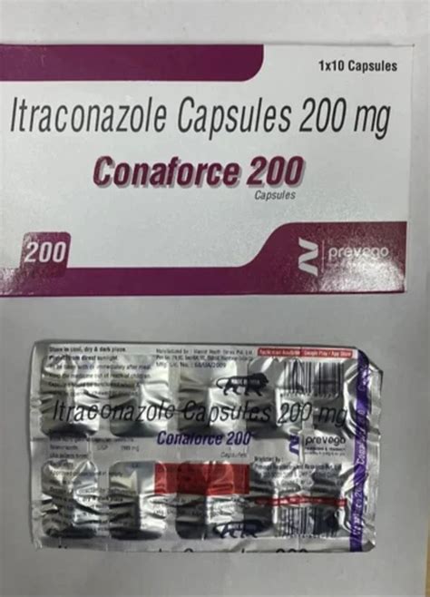 Itraconazole Capsule 200 Mg At ₹ 249 Box In Nagpur Id 2854717945112