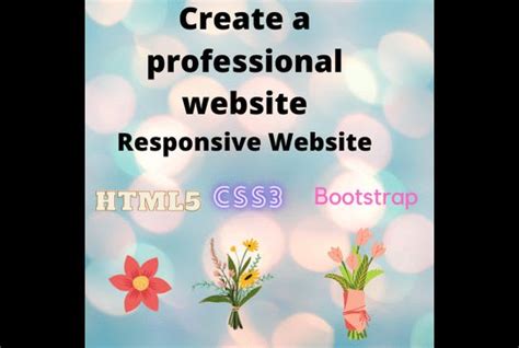 Design Htmlcss And Bootstrap Website In 24 Hours By Webdevelpment Fiverr