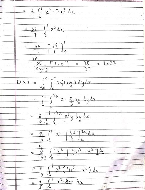 Solved Let X And Y Be Continuous Random Variables With Joint