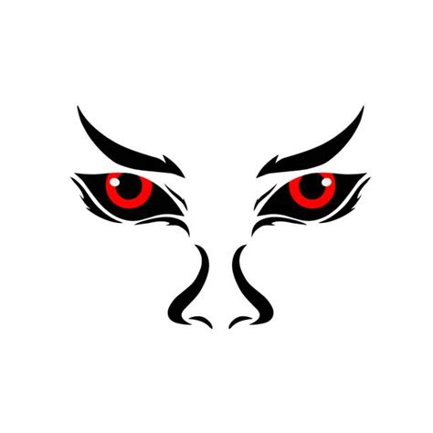 Demon Eyes Tattoo