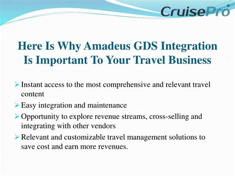 Ppt Amadeus Api Integration Powerpoint Presentation Free Download