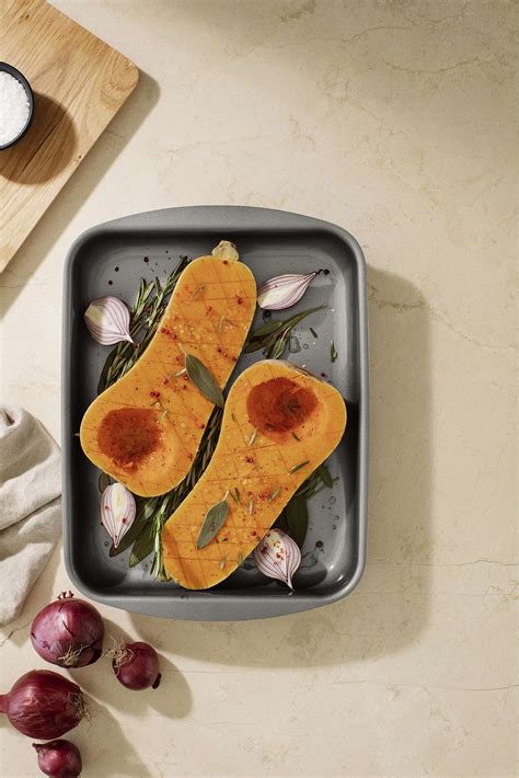 Professional Roasting Pan With Rack 35x25 Cm Ceramic Slip Let® Coating