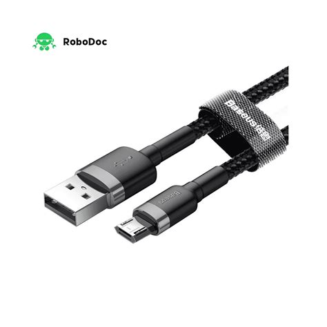 Baseus Fast Charging Micro B Usb Premium Cable For Esp8266 And Esp32