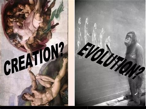 Creationism Vs Evolution Ppt