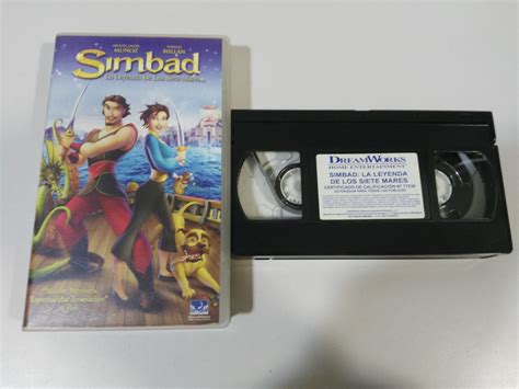 Simbad La Leyenda De Los Siete Mares Vhs