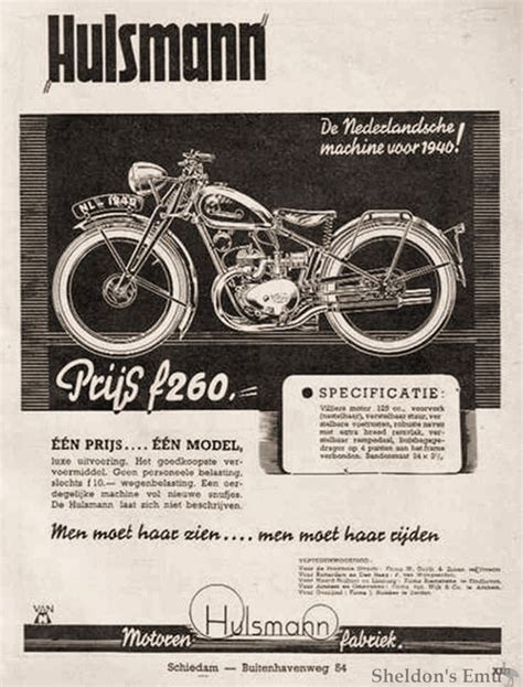 Hulsmann Two Stroke 1940