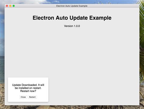 Autoupdater Electron