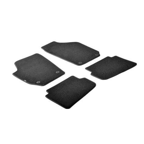 Tapis De Sol Moquette Certifié Voiture Sur Mesure Pour Skoda Fabia Set
