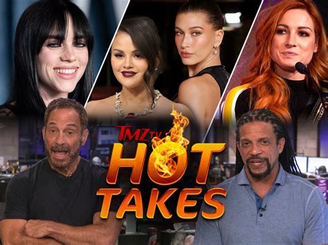 Tmz Tv Hot Takes Billie Eilish Shades Taylor Swift Hailey Refuels