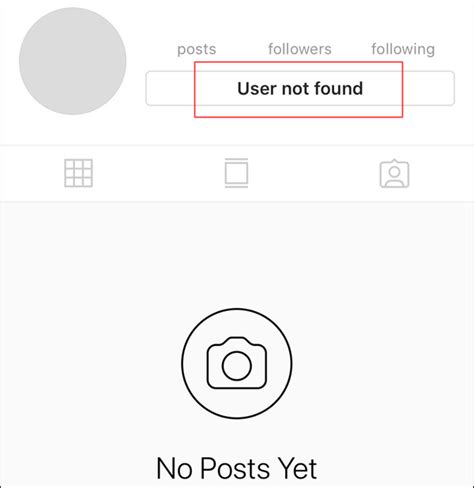 What Is User Not Found Error On Instagram
