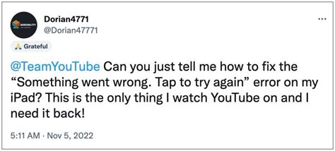 Youtube Something Went Wrong Error On Iphone Fixed