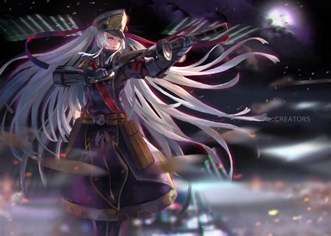 4k Altair Re Creators White Hair Recreators Anime Girls Hd