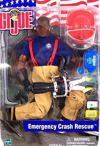 G I Joe Emergency Crash Rescue African American 12 Action Figure