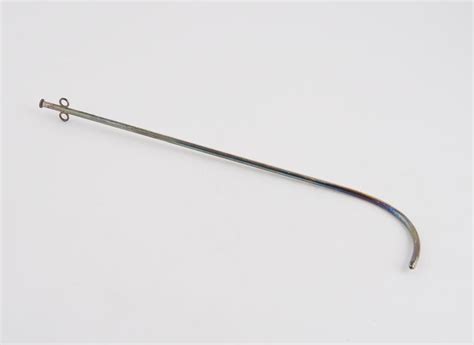 Silver Catheter By Mcqueen Newcastle C 1850 Science Museum Group