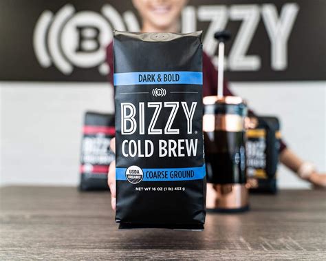 Bizzy Organic Cold Brew Coffee Bundle Coarse Ground Smooth And Sweet