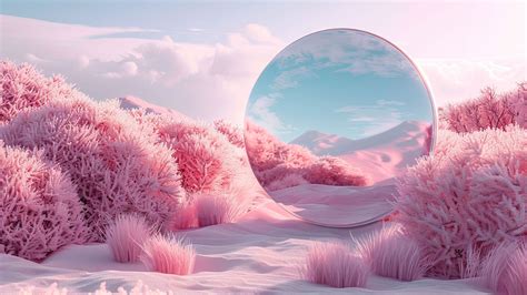 Pink Landscape Wallpapers 4k Hd Backgrounds On Wallpaperbat