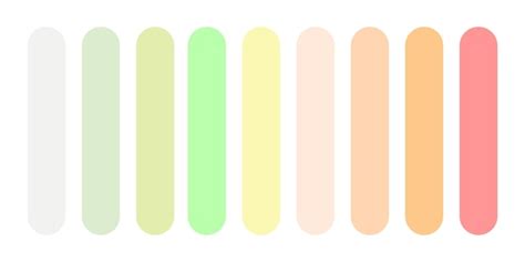 다음 프로젝트에 대한 세트의 플랫 추상 색상 팔레트 배너 무료 벡터