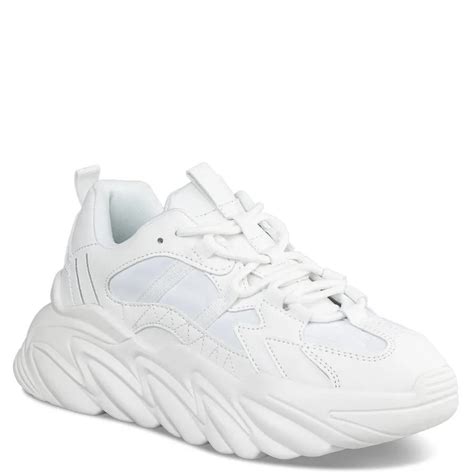 Sneakers Γυναικεία Chunky Δίπατα Δερμάτινα Envie Shoes