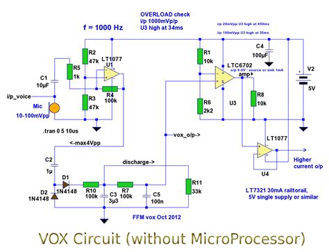 Voice Operated Switch Switchcontrol Controlcircuit Circuit