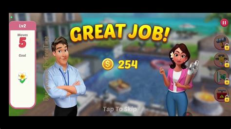 Home Design Waikiki Life Level 2 Gameplay Design Decor Match Game