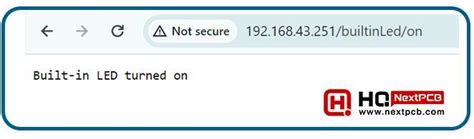 ESP As A Webserver