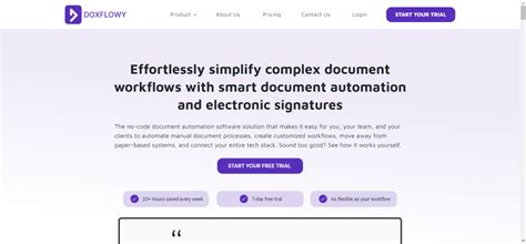 Best Document Automation Software For DoxFlowy
